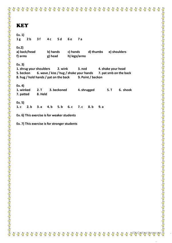 The Secrets Of Body Language Video Worksheet Answer Language Worksheets The Secrets Of Body Language Video Worksheet Answer Language Worksheets
