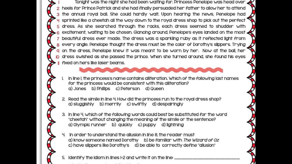 Fahrenheit 451 Figurative Language Part 1 Worksheet Answer Key My PDF ...