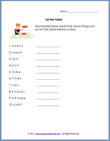 Fun Language Arts Worksheets Language Worksheets