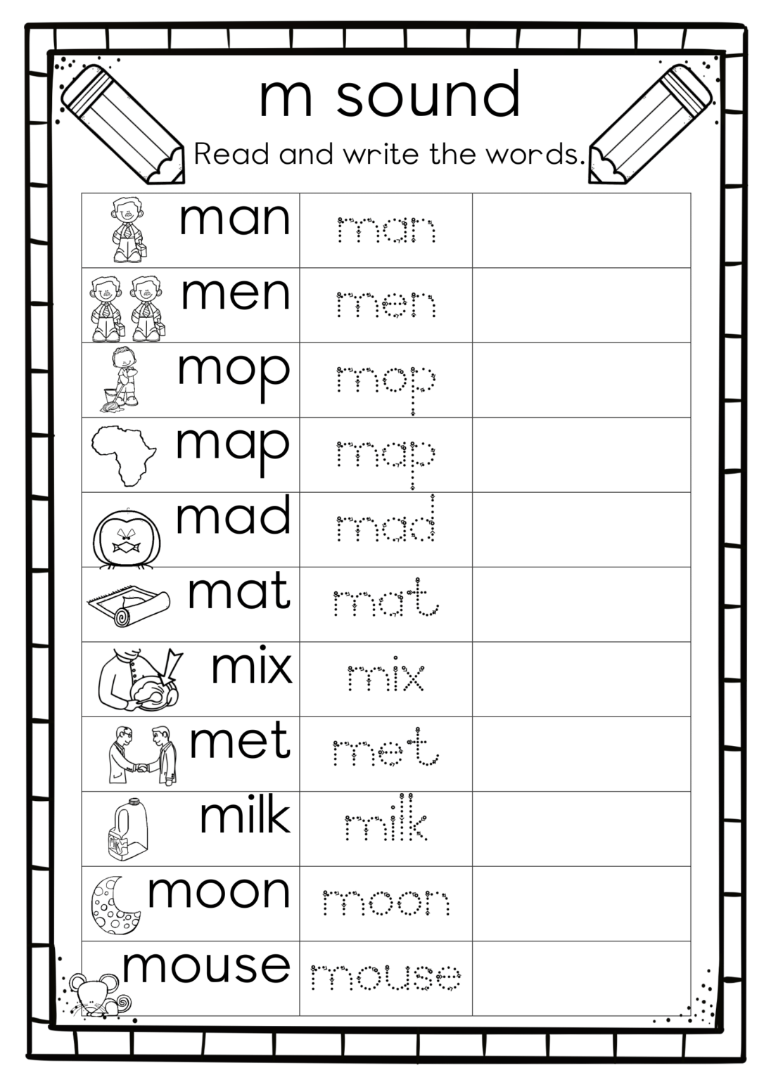 Grade 1 Language Worksheets | Language Worksheets