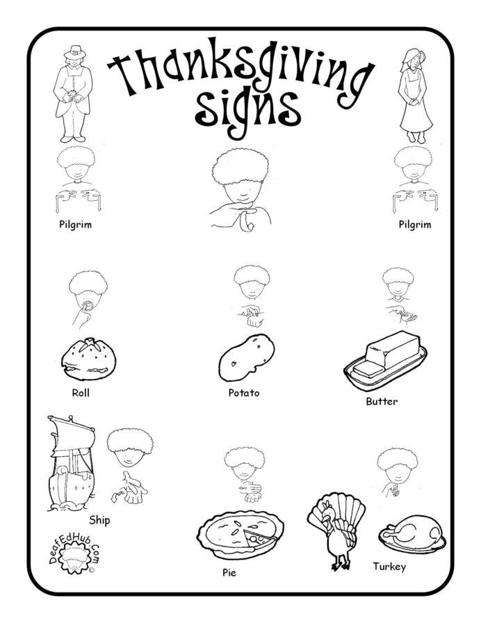 Sign Language Worksheets For Beginners Language Worksheets