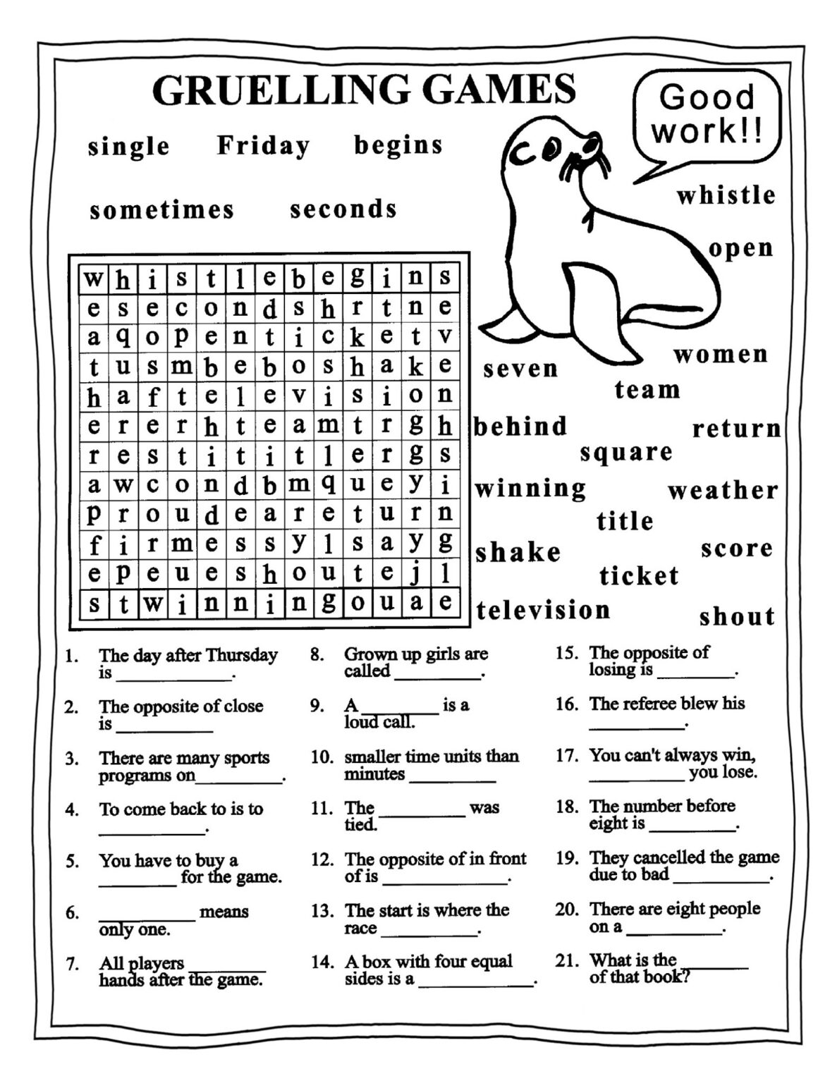 Worksheets For Grade 4 Learning Printable Language Worksheets worksheets-for-grade-4-learning-printable-language-worksheets